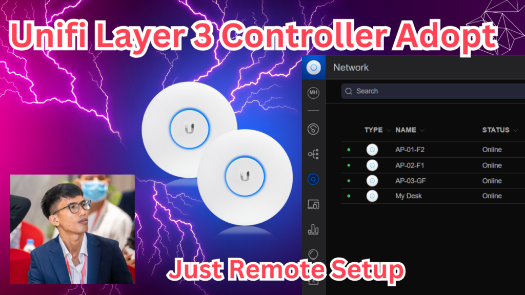 Unifi Remote Setup | How to Adopt Unifi with Layer 3 Controller - Kong Vichka